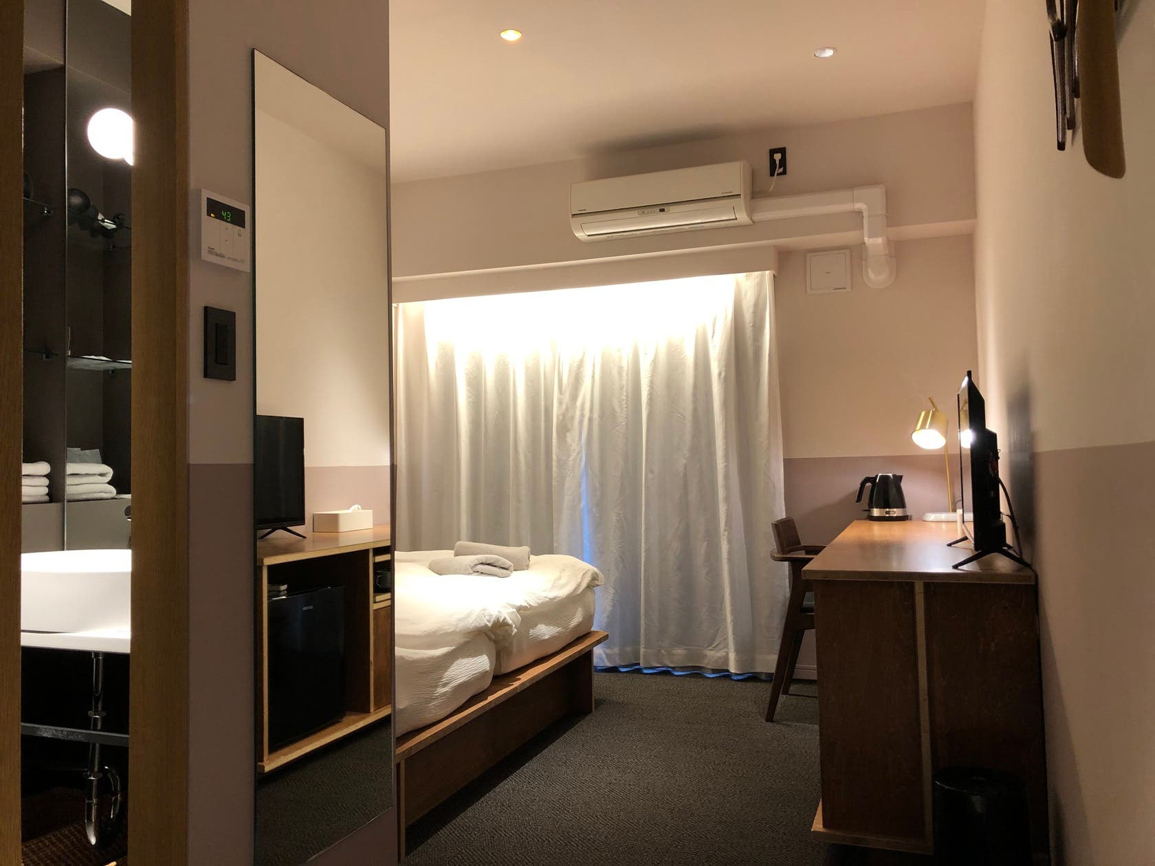 【平日5日間19,800円パック】ホテルでリモートワーク/クリエイティブに集中。シャワー・ベッド・キッチン・テラスの写真6