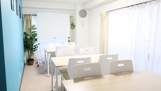 ★【赤羽5分】明るくお洒落。窓有り換気可能。高速WiFi!テレワーク、会議、レッスン等(最大16名・Room A)の写真6