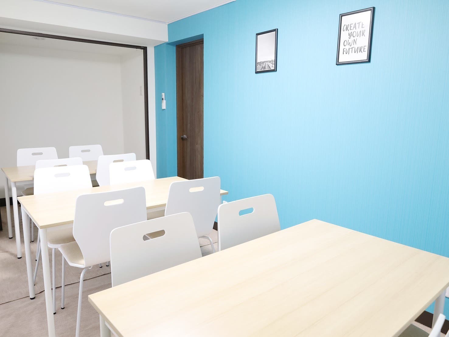 ★【赤羽5分】明るくお洒落。窓有り換気可能。高速WiFi！テレワーク、会議、レッスン等（最大16名・Room A）の写真7