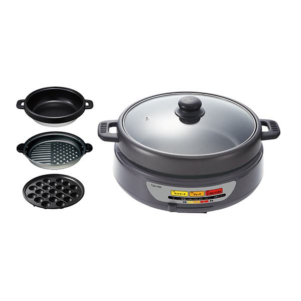 電気式鍋&たこ焼き機（兼用）の画像1