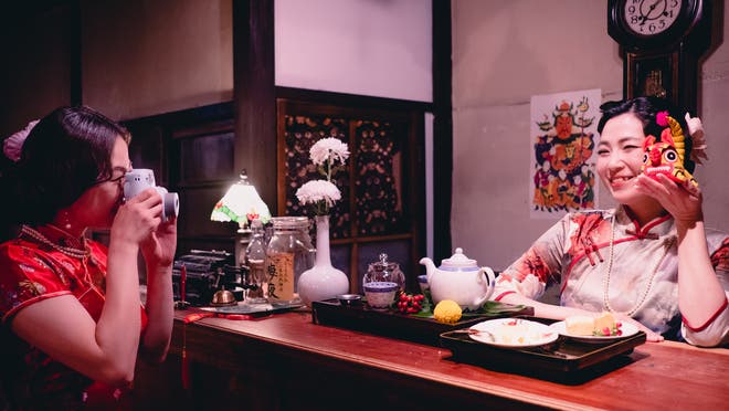 京町家【お宿梅夜】広々とした中庭、共有キッチン付 女子会・誕生日会・ママ会・コスプレ撮影、結婚、卒業記念撮影の写真11