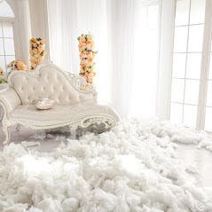 蒲田撮影スタジオ「スタジオカプラ」Aスタジオ　自然光・エレガンス調・姫ベッド　教室セットの写真9