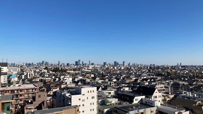 ドラマ・CM・PVなど撮影実績多数★抜けの良さと見晴らし最高の屋上です!!新宿・渋谷・中野・六本木等一望出来ます!の写真1