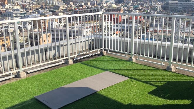 東京タワーの見える地上10階のルーフバルコニー!ヨガやストレッチ、撮影会などに!の写真3