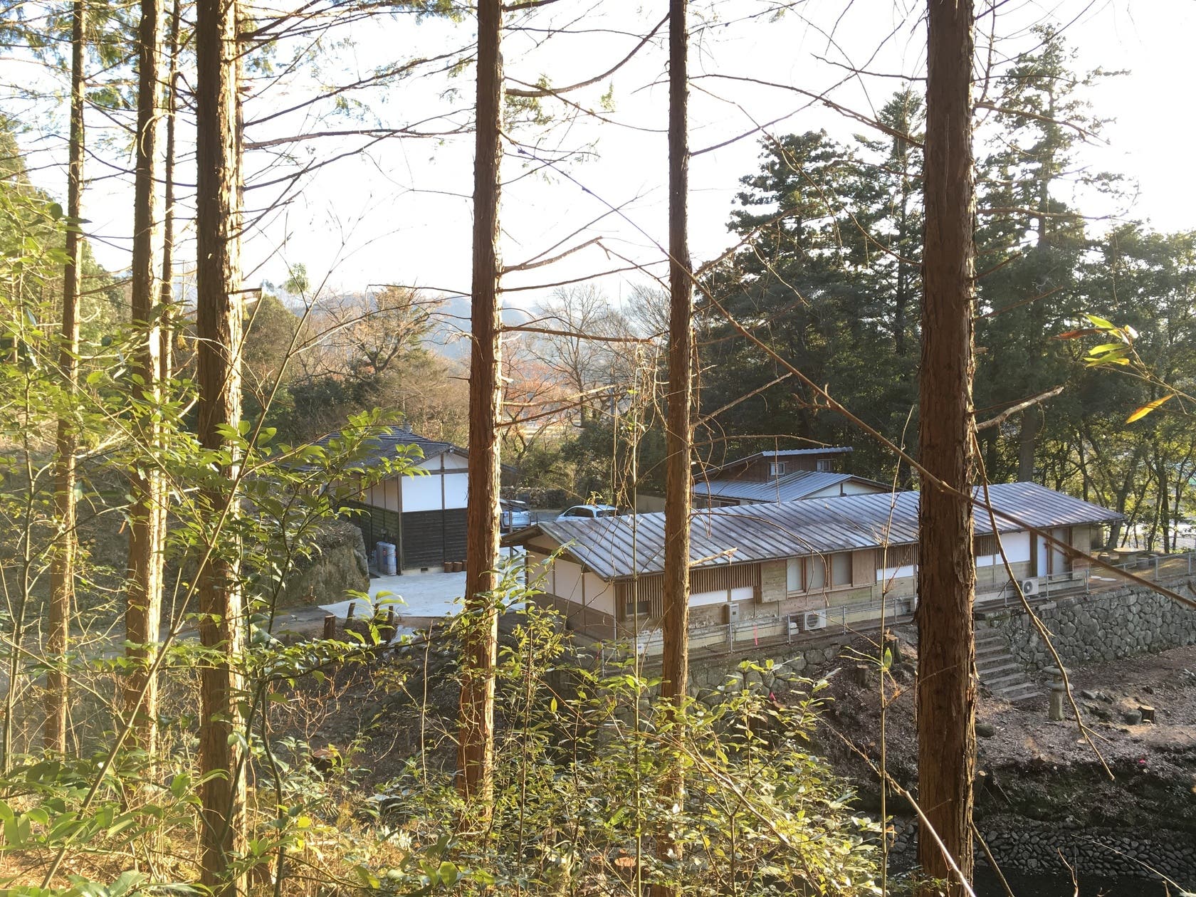 広すぎる庭のある山の中の平家の写真10