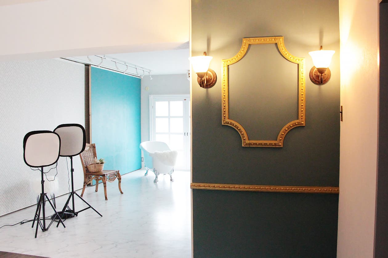 【池袋】豪華セットあり📸格安な撮影スタジオ/ メイクルーム/ 照明機材/ 駐車場/ 光回線【アル撮影スタジオ】の写真14