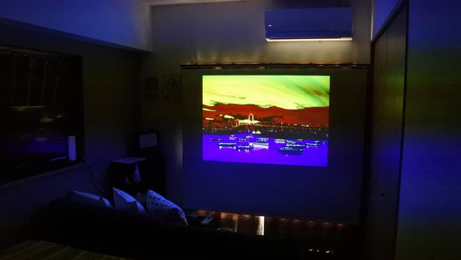 ⑤ ベッド使用OK🛏博多再認識!大型スクリーン完備🎥VOD充実📺休憩・パーティー・映画鑑賞・テレワーク✨の写真3