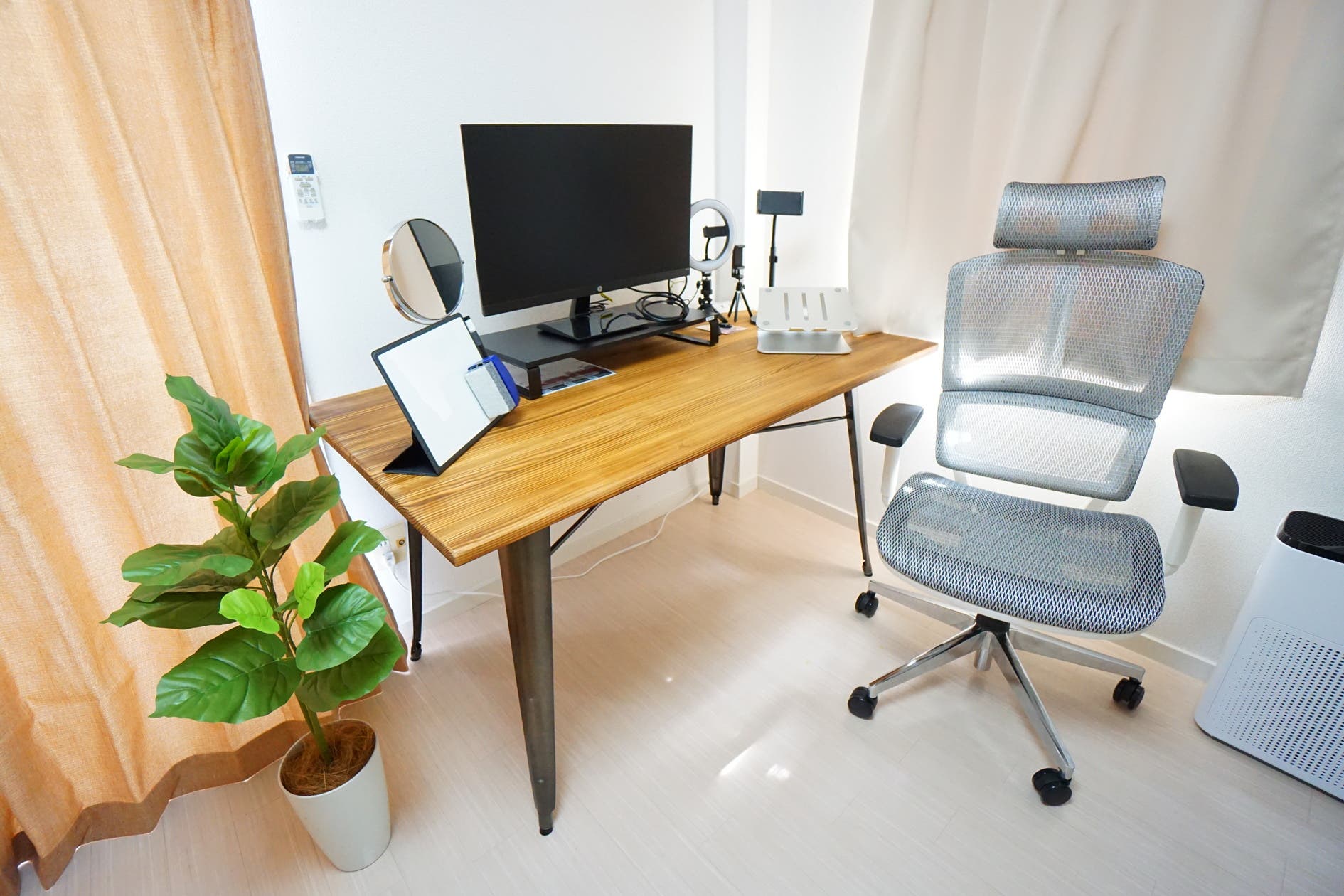 ＜藤沢ミニマルオフィス203＞完全個室✨モニター🖥️Wi-Fi📶テレワーク/Web会議,面接/会議/打ち合わせの写真6