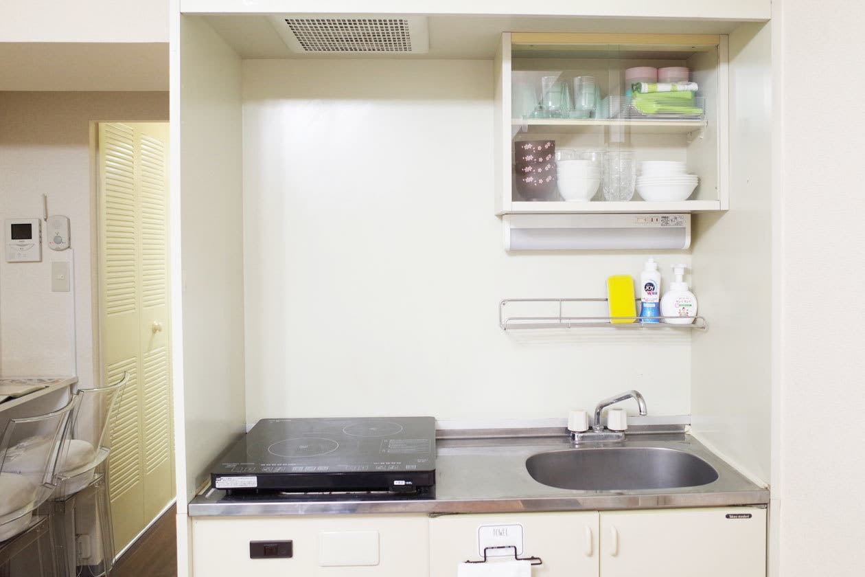 [214] 横浜駅徒歩10分 お家デート・女子会・誕生日に。綺麗清潔、毎日清掃。商用利用可能、キッチン＆お風呂付きの写真9