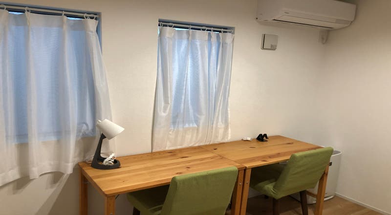 【女性限定】【会議OK】調布駅徒歩5分、一戸建て1階のワークスペース！