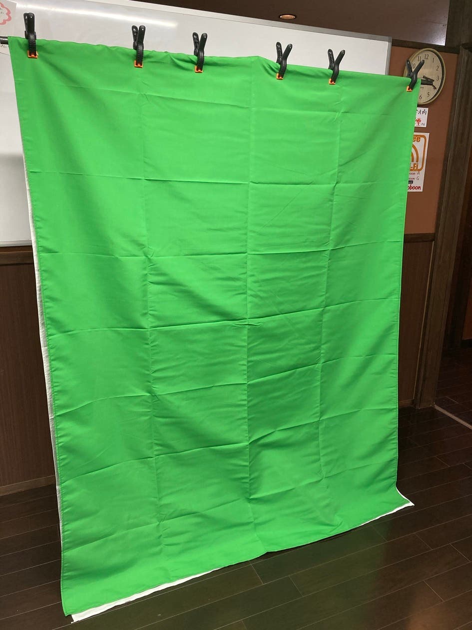 グリーンバックの画像1