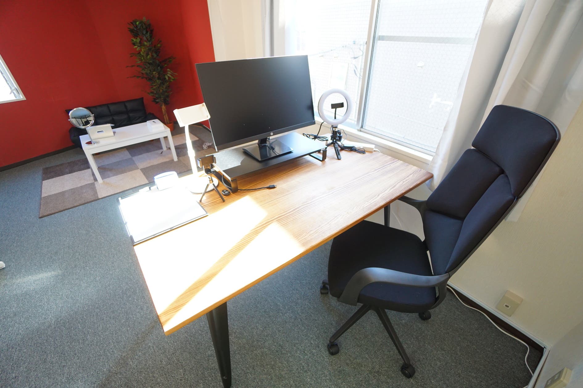 ＜柏ミニマルオフィス＞完全個室✨モニター🖥️Wi-Fi📶テレワーク/Web会議,面接/会議/打ち合わせ/自習の写真5