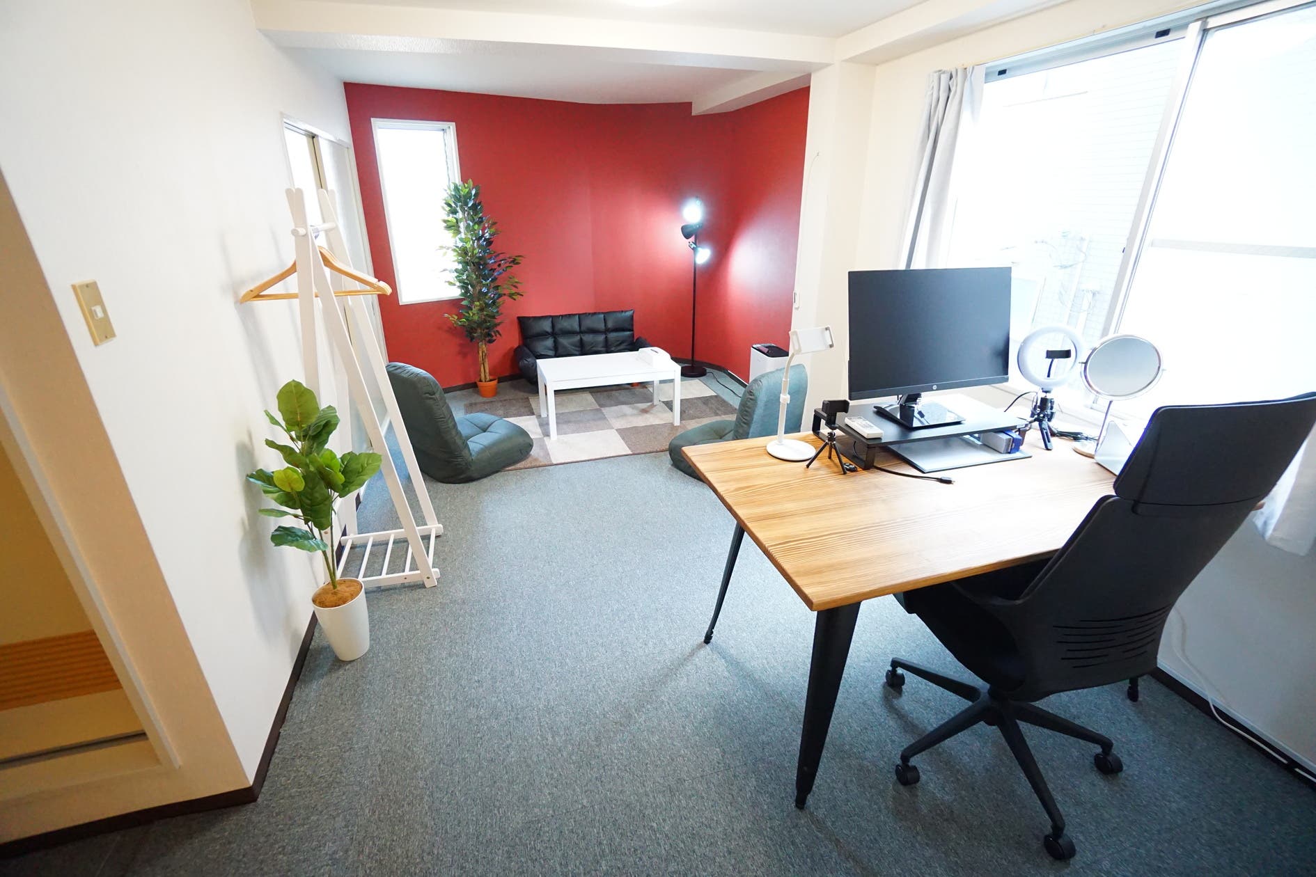 ＜柏ミニマルオフィス＞完全個室✨モニター🖥️Wi-Fi📶テレワーク/Web会議,面接/会議/打ち合わせ/自習の写真11