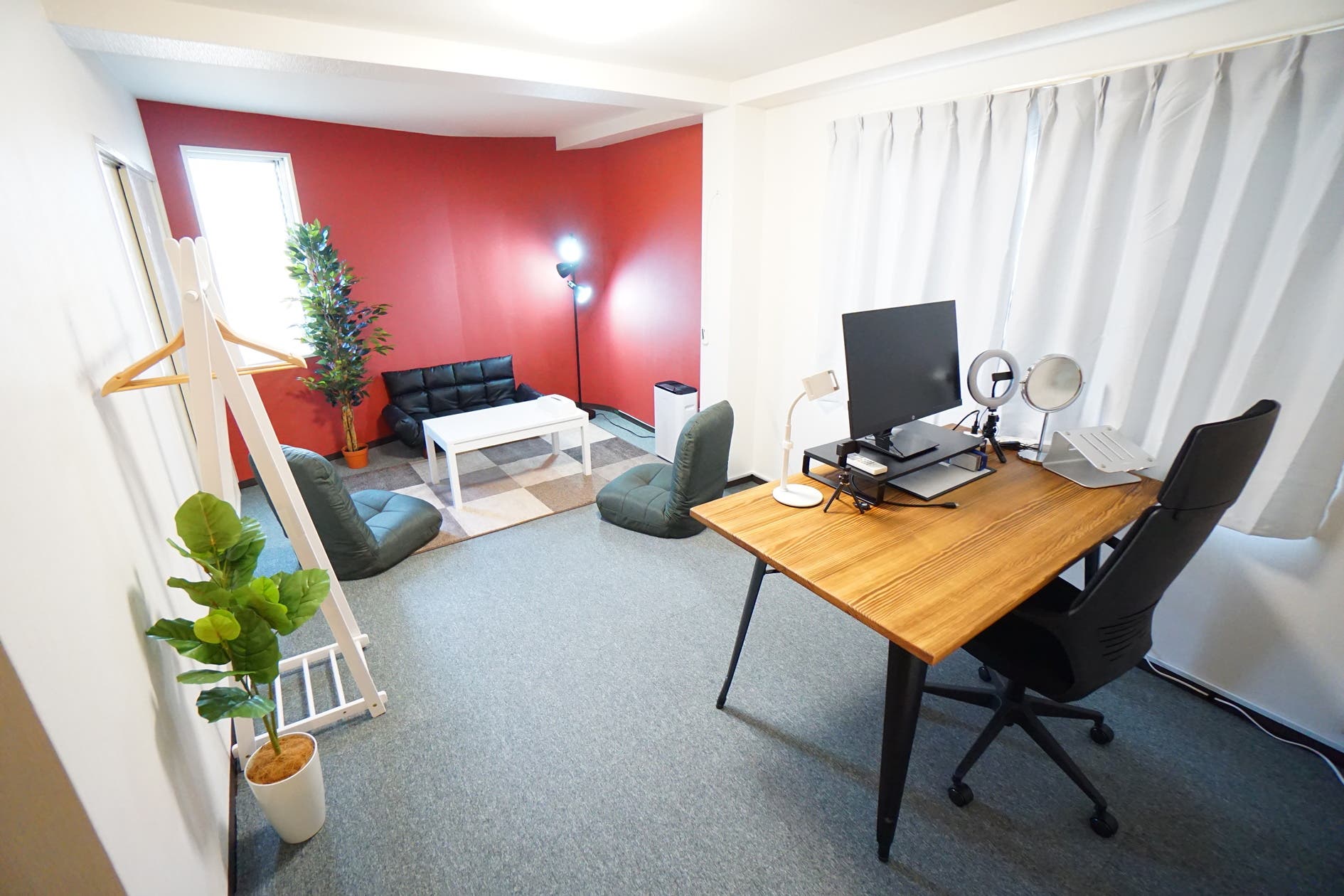 ＜柏ミニマルオフィス＞完全個室✨モニター🖥️Wi-Fi📶テレワーク/Web会議,面接/会議/打ち合わせ/自習の写真12