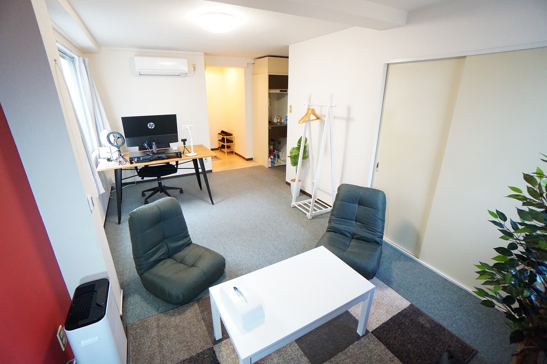 ＜柏ミニマルオフィス＞完全個室✨モニター🖥️Wi-Fi📶テレワーク/Web会議,面接/会議/打ち合わせ/自習の写真14