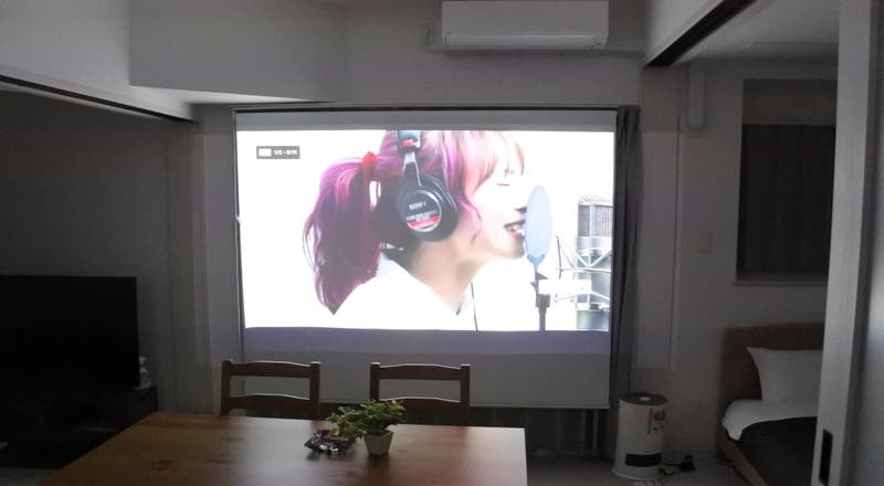 【名島駅から徒歩１分】(701）撮影・インスタ映えデートスポット・大型スクリーンで映画・アニメ鑑賞！キッチンスタジオ・女子会