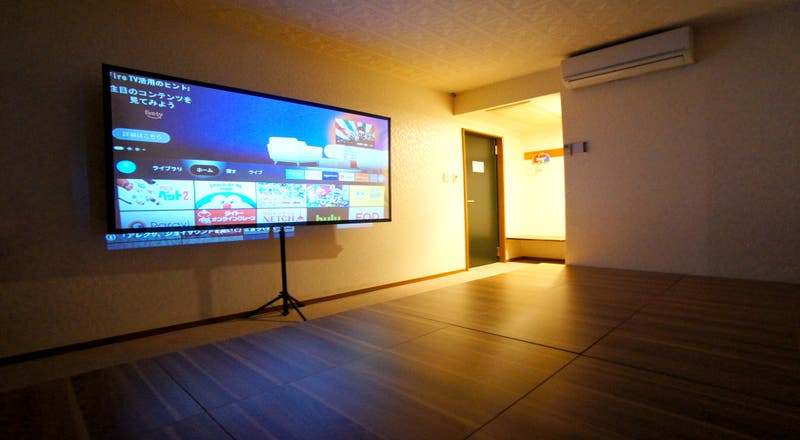 ■ホテル■WEHOME■広々プレイルーム貸切■プロジェクターで映画見放題■高速WIFI・ユニットバス・共用キッチン付■