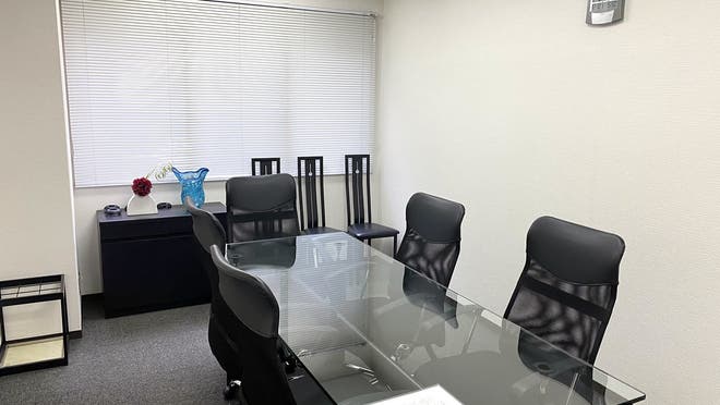 アクリルバーテーション設置、wifi無料、高級感あり!商談、契約、面接、会議に最適!の写真3