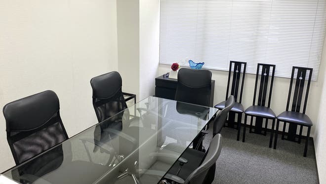 アクリルバーテーション設置、wifi無料、高級感あり!商談、契約、面接、会議に最適!の写真4