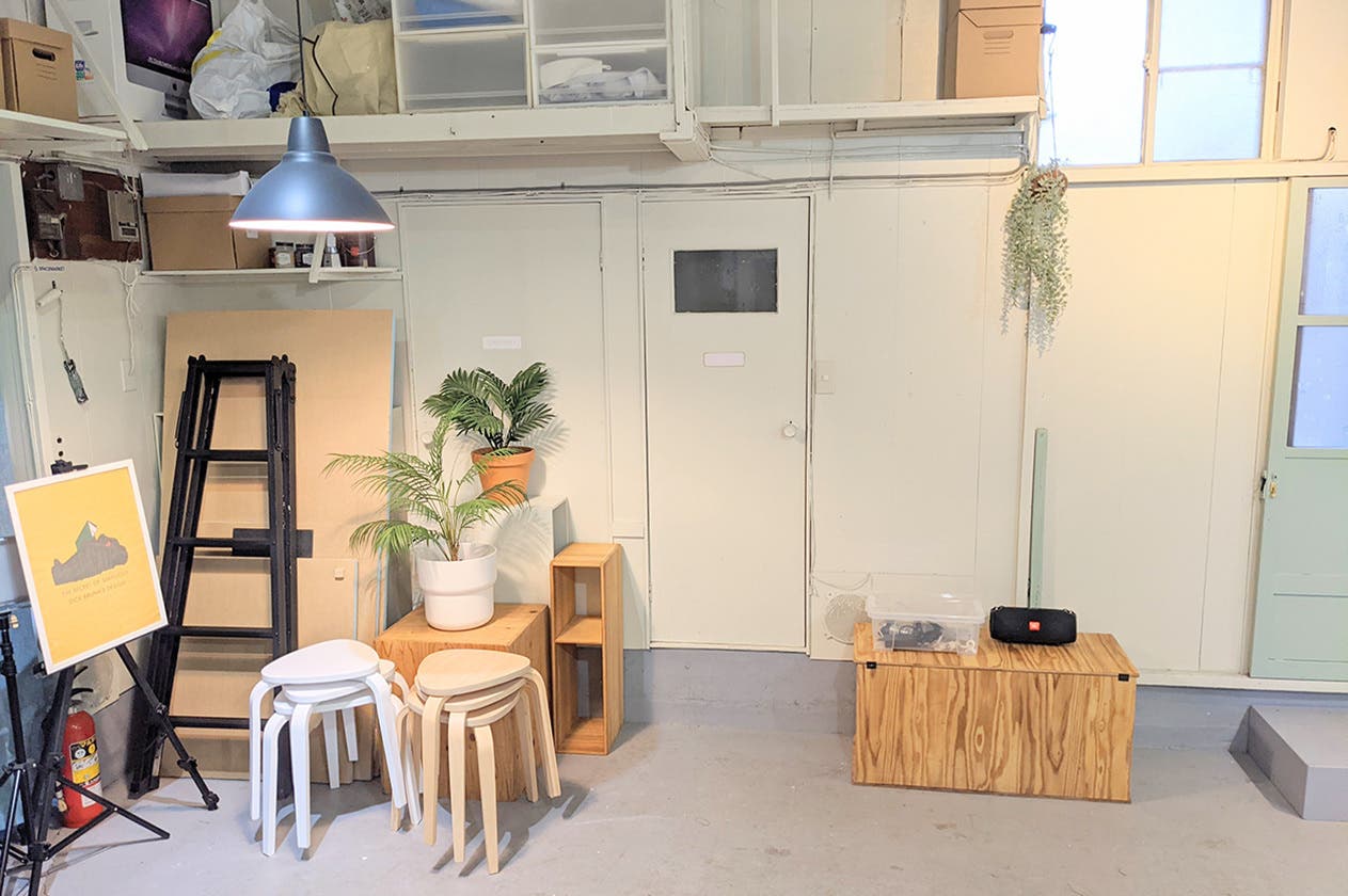 【シロハコスペース/JR金町】天井の高い広々まっ白スペース/写真撮影/水元公園徒歩5分/昭和レトロの写真15