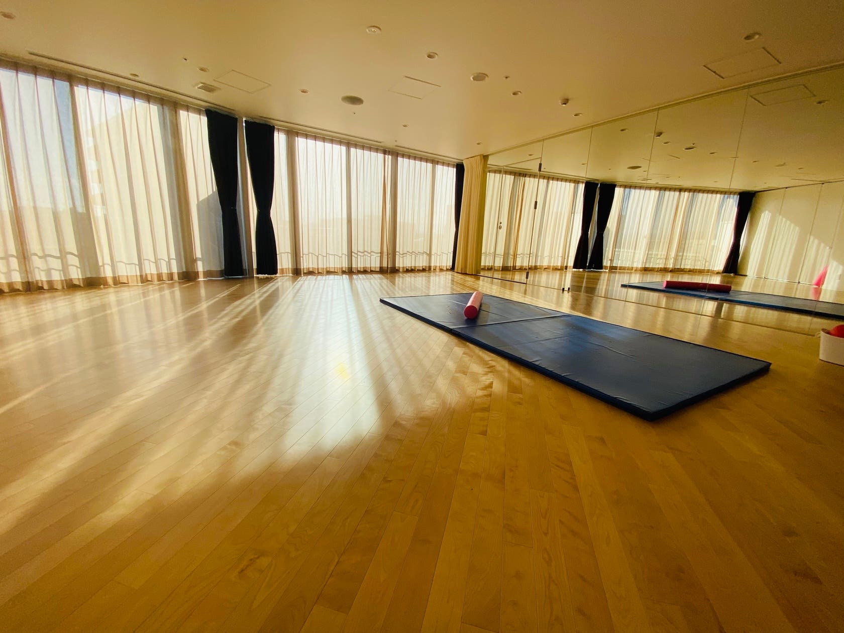 【北長瀬駅近く!無線・有線LAN完備。無料駐車場有‼】レンタルスタジオ(フル)♪ヨガやダンスのレッスン等の利用に最適!の写真5