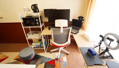 天満橋駅徒歩4分!<ひふみミニマルオフィス401>完全個室✨モニター/光Wi-Fiあり!テレワーク/Web会議,面接の写真3