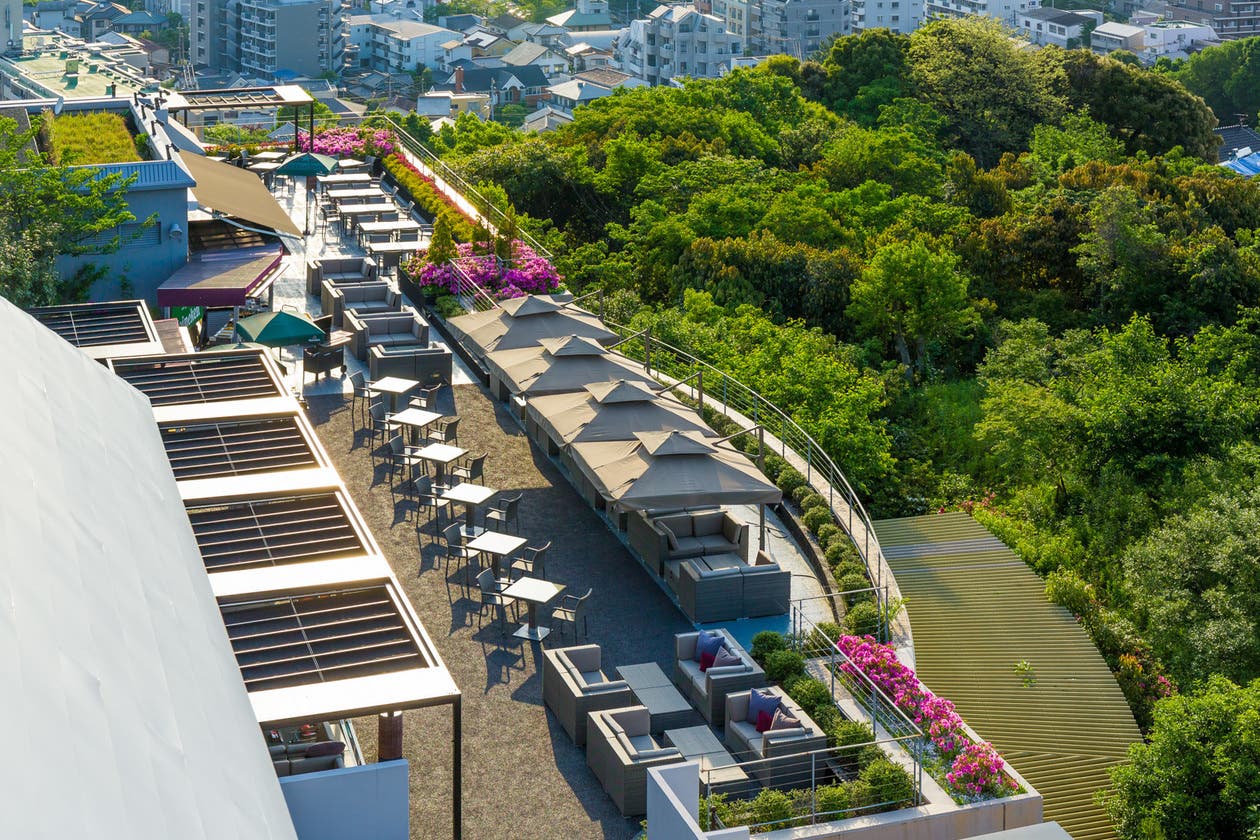 ガーデンレストランｋ～福岡市街を一望できるオープンエアスペースの写真3