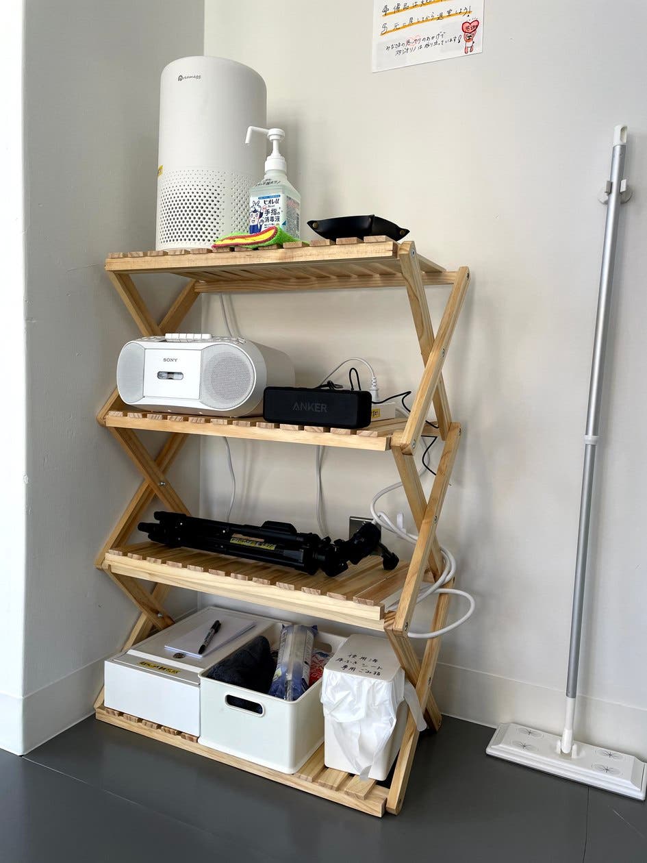 国立でダンスやヨガができるスタジオ/ ダンスに最適リノリウム床材/2.0m x 3.6mの大型鏡　レンタルスタジオ国立リノの写真10