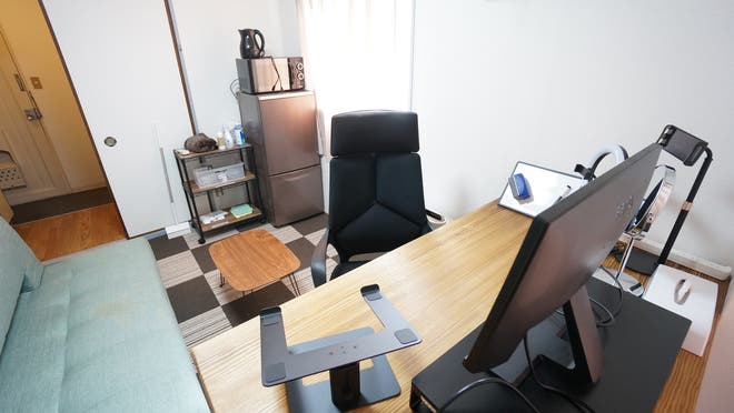 <塚本ミニマルオフィス405>完全個室✨光Wi-Fi📶モニター🖥テレワーク/作業場所/会議/ボドゲの写真4