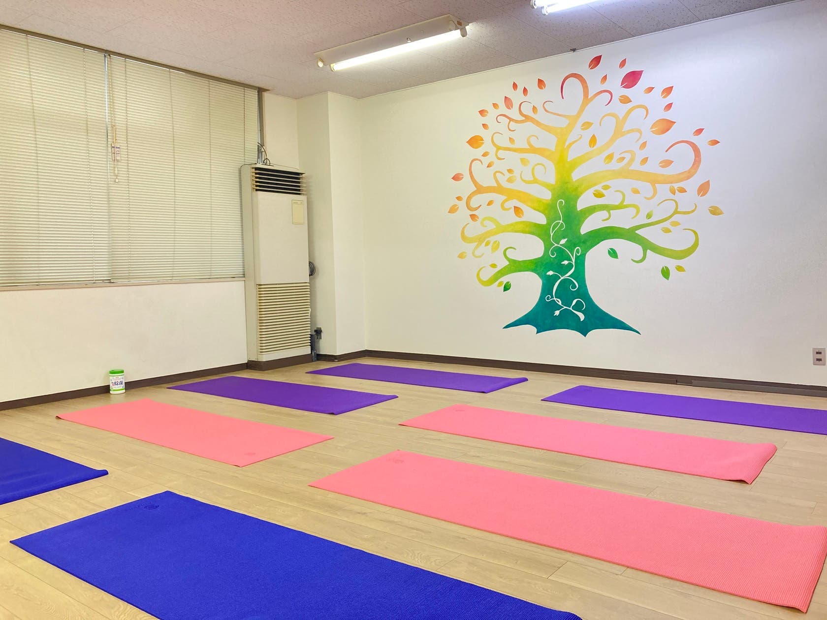 【近鉄奈良駅徒歩1分】ダンスができるレンタルスタジオ/鏡面2面（4.5mと2.7m）/フローリング/ダンス、ヨガ、会議室等の写真9