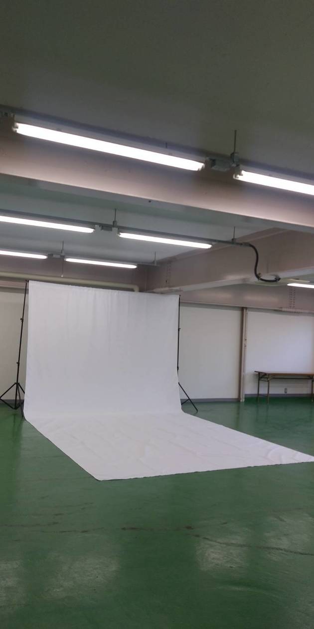 背景布　白　黒　緑　柄の画像1