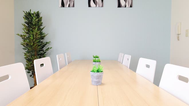 【柏駅4分!12名利用可!】3/20オープン!WiFi・プロジェクター・ホワイトボード全て無料!ふれあい貸し会議室 柏Bの写真2