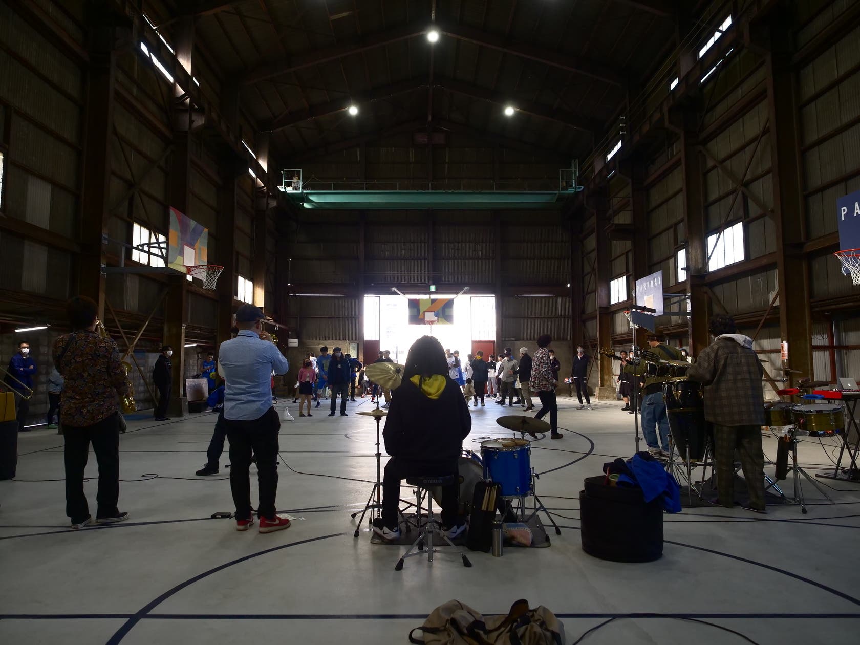 なかなかない！広々バスケットストリートコート　イベントや撮影会などに！の写真3