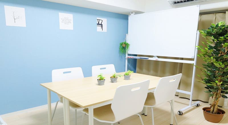 【蒲田駅3分！8名利用可！】WiFi・プロジェクター・ホワイトボード全て無料！ふれあい貸し会議室 蒲田A