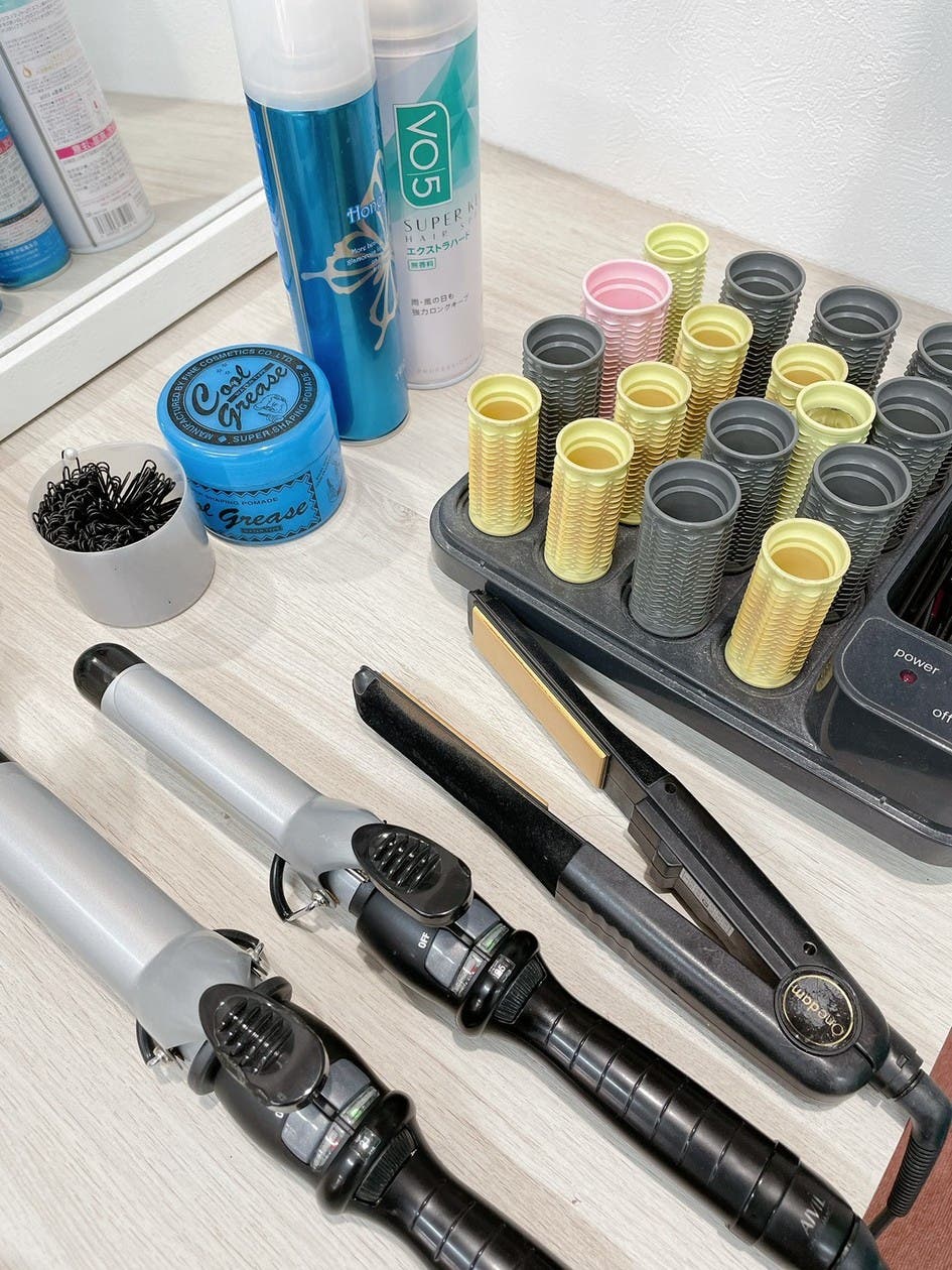 自然光の入るヘアセットブース！ヘアメイク・メイクレッスン・ネイル・パーソナルカラー診断・パウダールーム利用に！の写真6