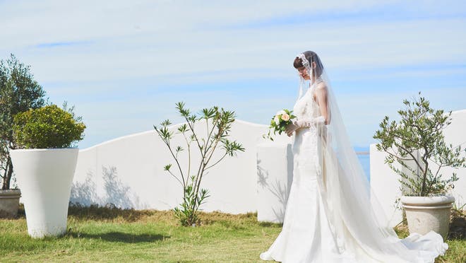 白と青が基調の海が目の前のカフェ。地中海風、南国風、ハウススタジオなど様々なシーン撮影にご利用可能。の写真7