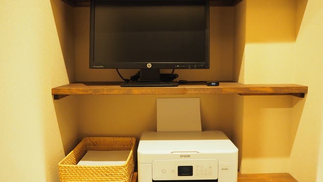 デスク完備・無料託児付きワーケーション/四条烏丸徒歩8分/京町家style【2階和室/共用バス・トイレ】の写真10