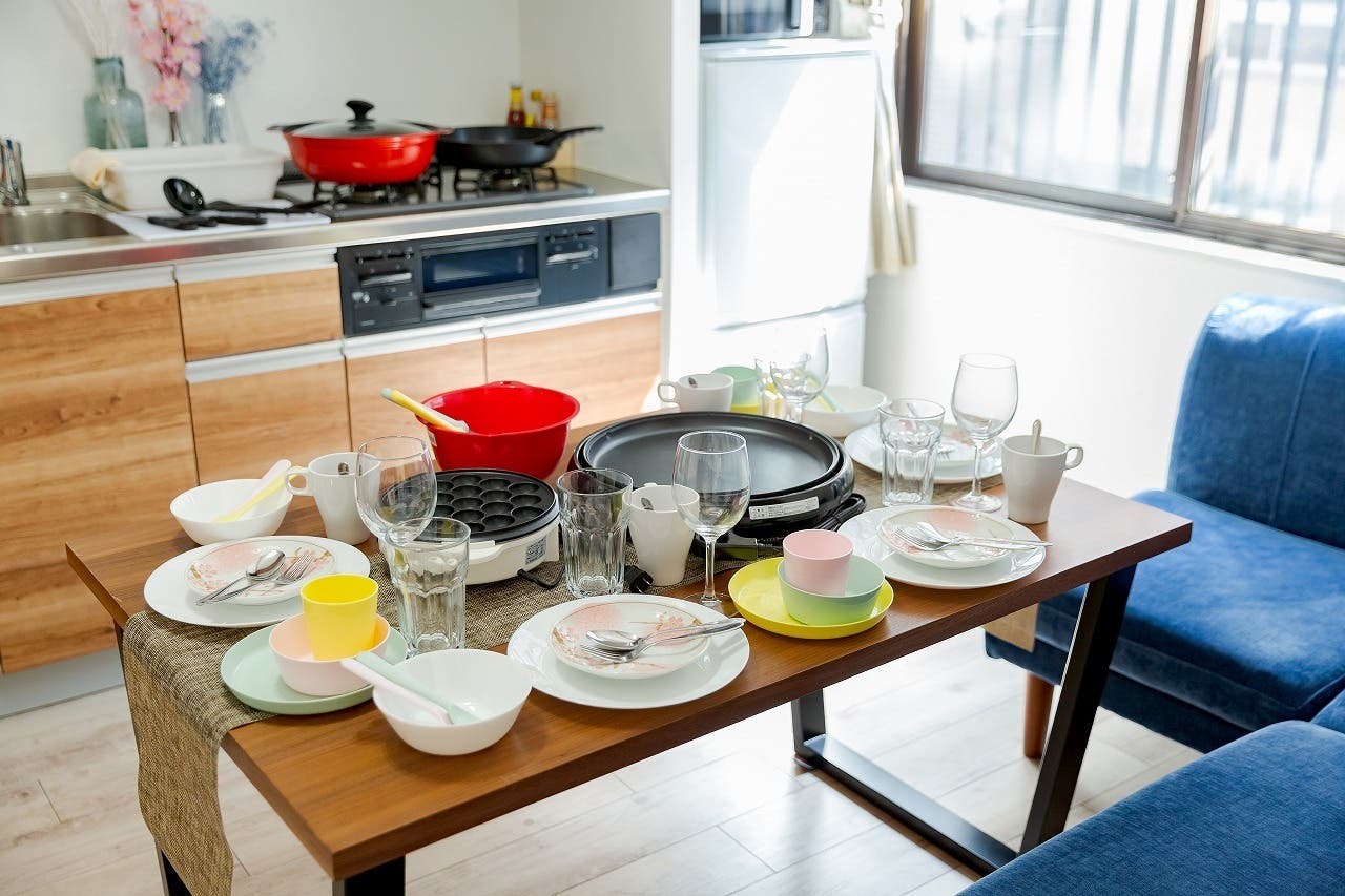 ロワジール201【長堀橋駅チカ完全個室★毎回清掃】インドア花見/歓迎会/誕生日会/女子会/コスプレ/撮影/パーティー/かわいいの写真1