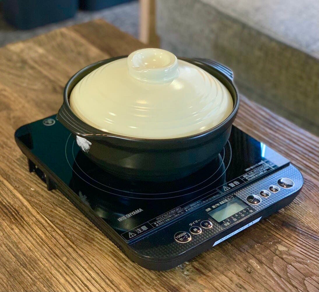 土鍋＆IHコンロセットの画像1