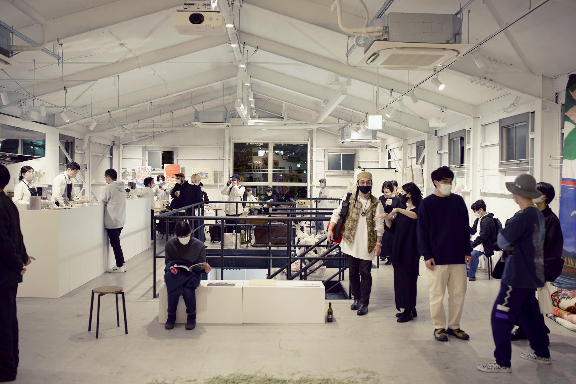 新木場駅徒歩5分　約163㎡・天井高約4mの白いインダストリアルな空間。の写真14