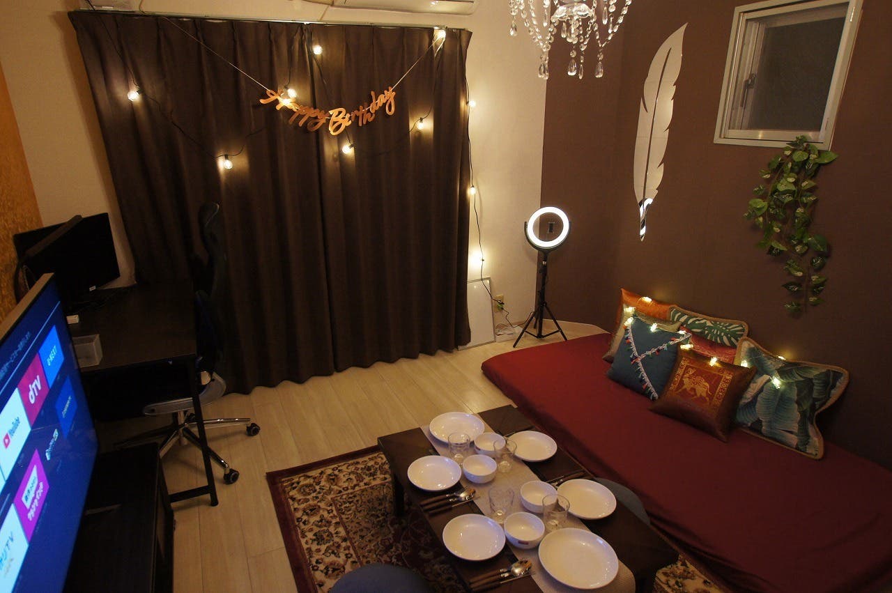 🉐特割🍡【マイランドみずほ台】駅徒歩4分の✨シャンデリアのあるパーティールームの写真8