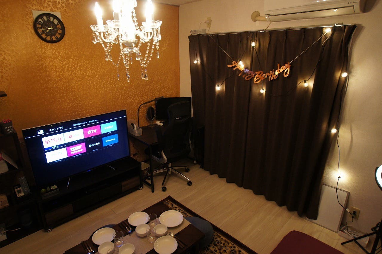 🉐特割🍡【マイランドみずほ台】駅徒歩4分の✨シャンデリアのあるパーティールームの写真7