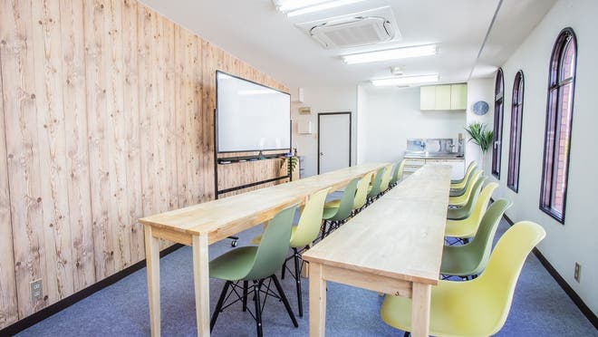 【広島駅1分!25名利用可!】綺麗な室内!WiFi・プロジェクター・ホワイトボード全て無料!土足可!ふれあい貸し会議室 広島Aの写真10