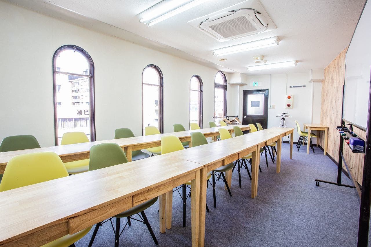 【広島駅1分！25名利用可！】綺麗な室内！WiFi・プロジェクター・ホワイトボード全て無料！土足可！ふれあい貸し会議室 広島Aの写真20