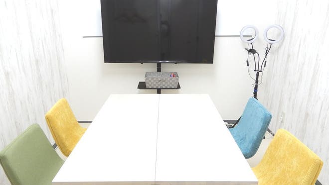 <フルーツ会議室🍋新横浜>【室内動画あり】お手軽特価⭐️会議、面接、ライブ前後の待合、更衣室などの写真1