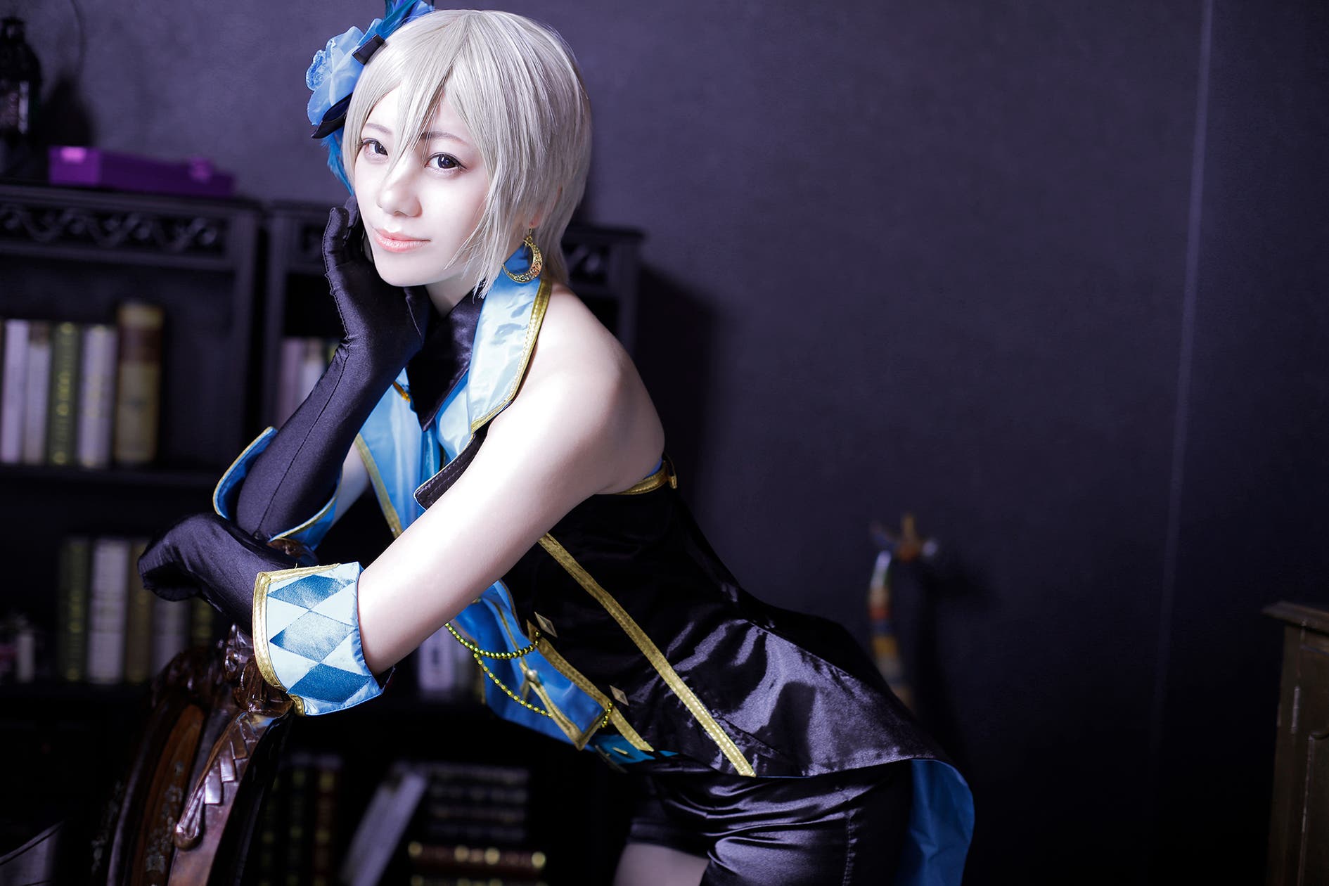 【ココスタジオ日本橋】黒の撮影ルーム📸 換気・定期消毒✨無料WiFi✨コスプレ撮影👚✨の写真21