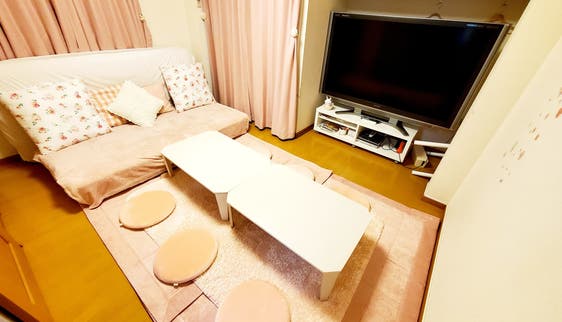 キッチン付きゴロゴロスペース301☆女子会☆お家デート☆テレワーク☆高速Wi-Fi☆かわいい部屋の写真1
