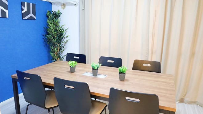 【川越駅3分!10名利用可!】綺麗な室内!WiFi・プロジェクター・ホワイトボード全て無料!ふれあい貸し会議室 川越Aの写真6