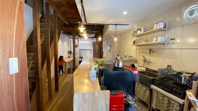 生野長屋大学/ぽんぽこキャンパス 古民家cafe 1階の写真2