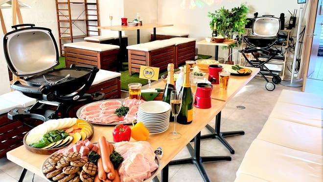 【渋谷駅1分】ビル最上階・多目的イベントスペース・BBQ・ケータリングパーティー/プロジェクター・ステージ・キッチン・ゴミ回収の写真7